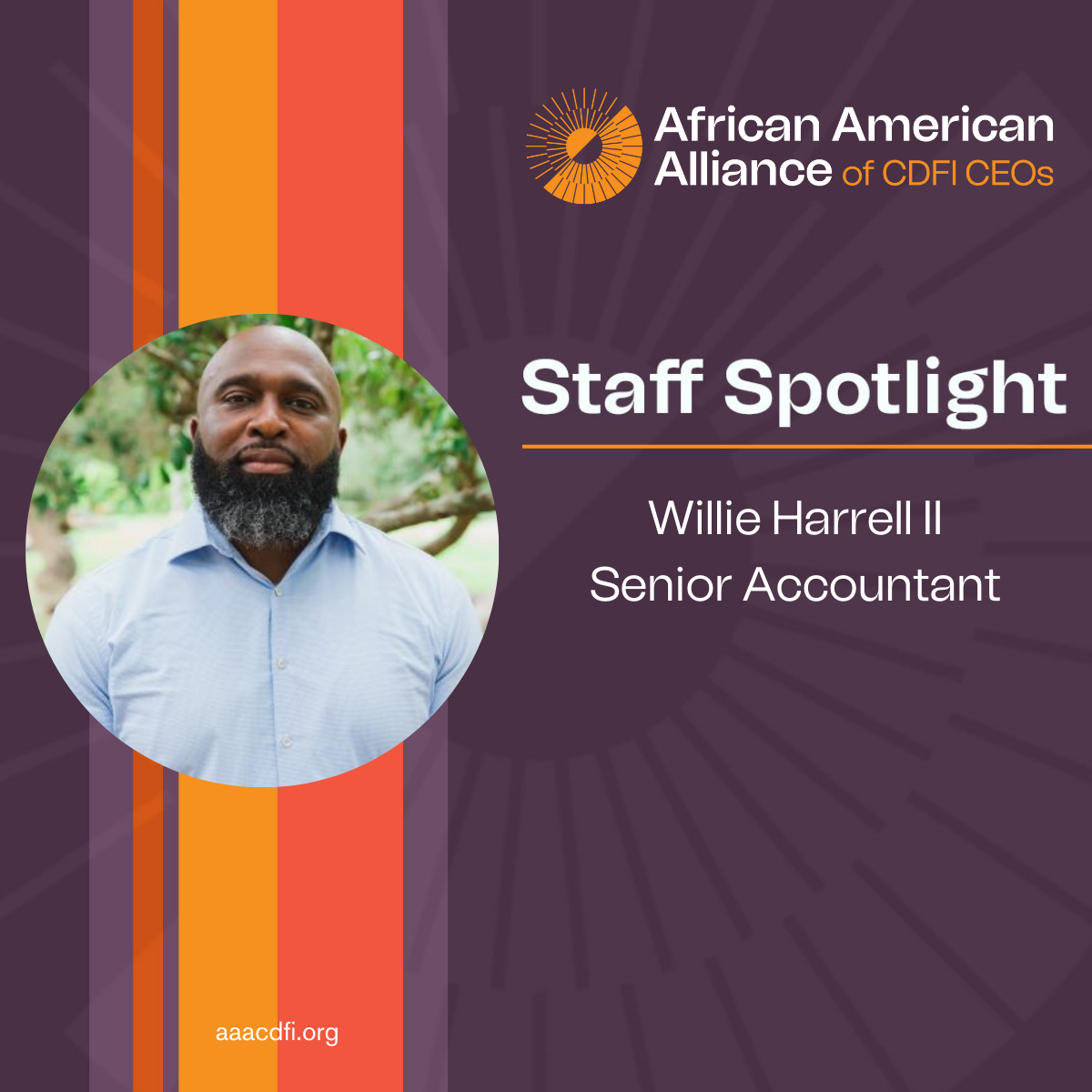 A spotlight on Willie Harrell: Senior Accountant - African American ...