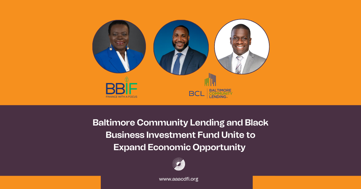 Baltimore Community Lending and Black Business Investment Fund Unite to ...